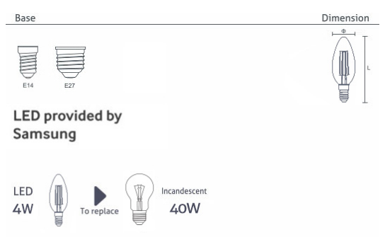 Filament LED Bulb-Wellmax Lighting