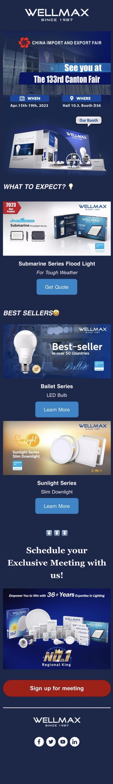 Join us at The 133rd Canton Fair for exclusive promotions!🙌 - Wellmax