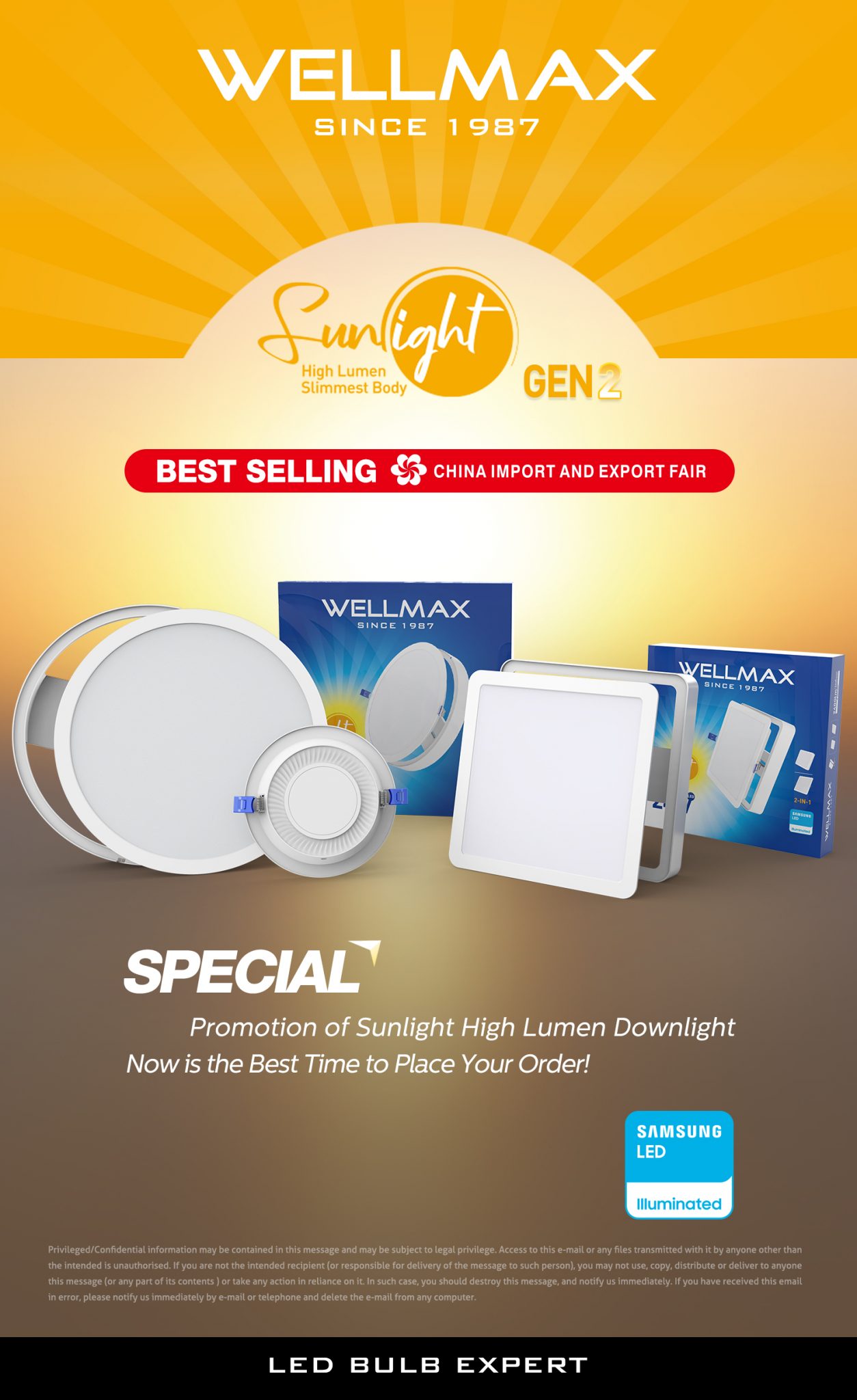 Sunlight Series LED Downlight Gen 2 arrives: WELLMAX's best selling in ...