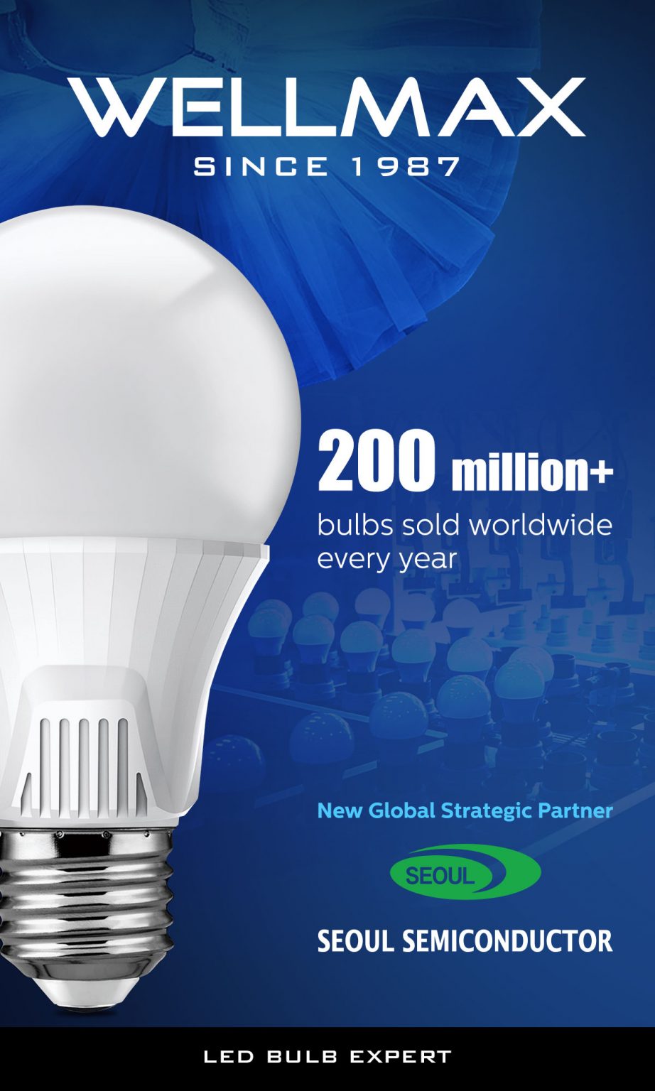 WELLMAX's global impact: 200 million+ bulbs sold, New Partnership! - Wellmax