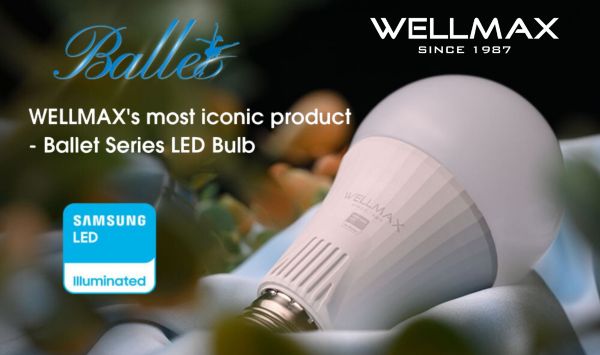 Most Iconic Best-Seller from WELLMAX: Ballet Series LED Bulb🩰 - Wellmax