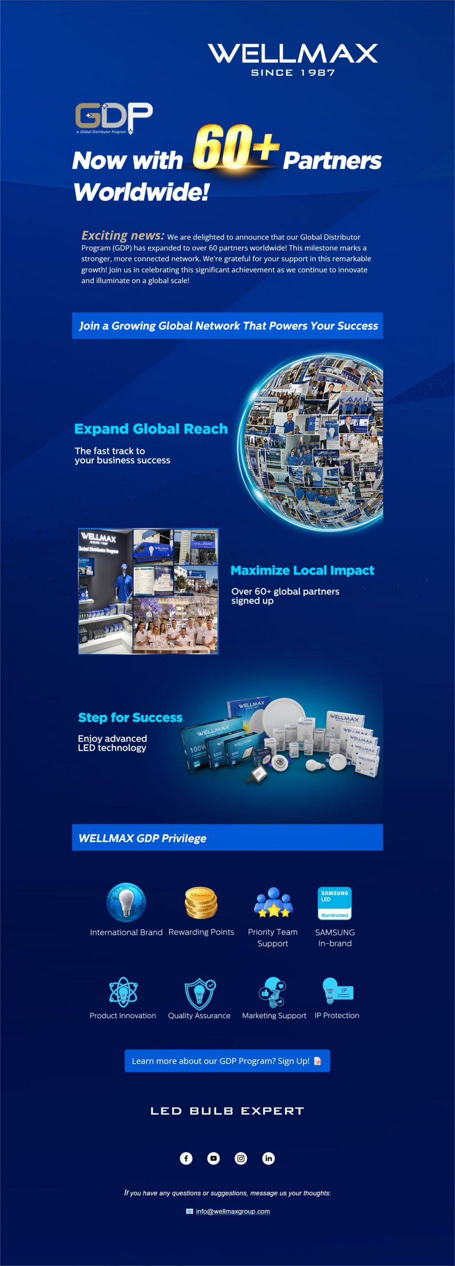 【Exciting News】Our GDP Program Expands with Over 60 Global Partners ...