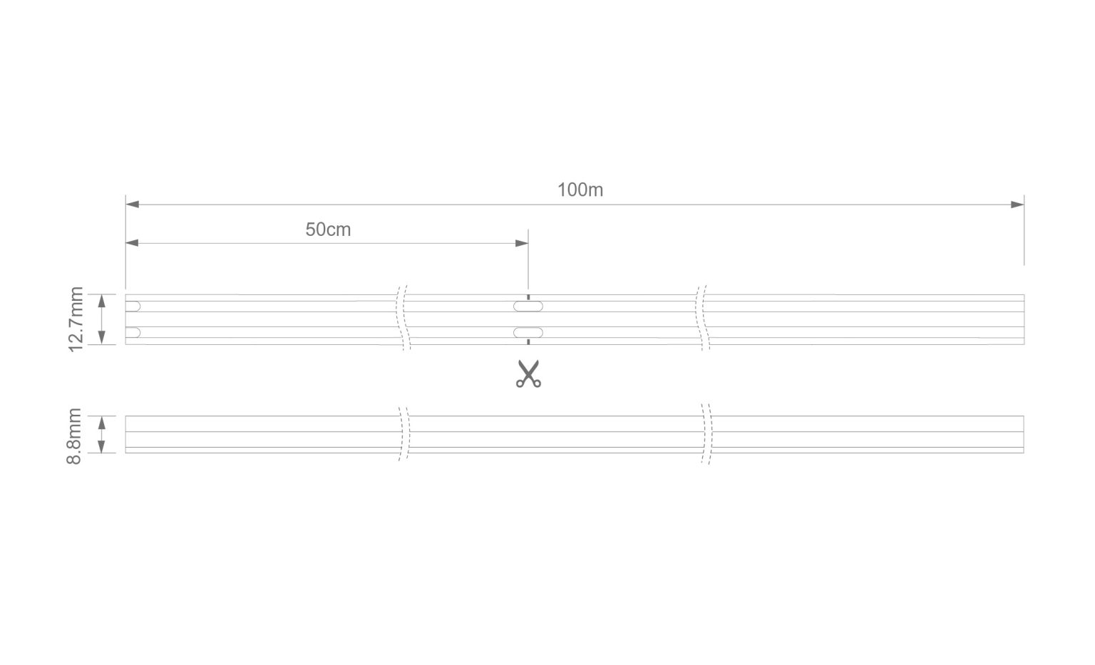 COB LED Strip - Linear Series - Wellmax