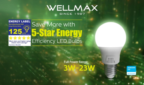 Save More with 5-Star Energy Efficiency LED Bulbs!💡 - Wellmax